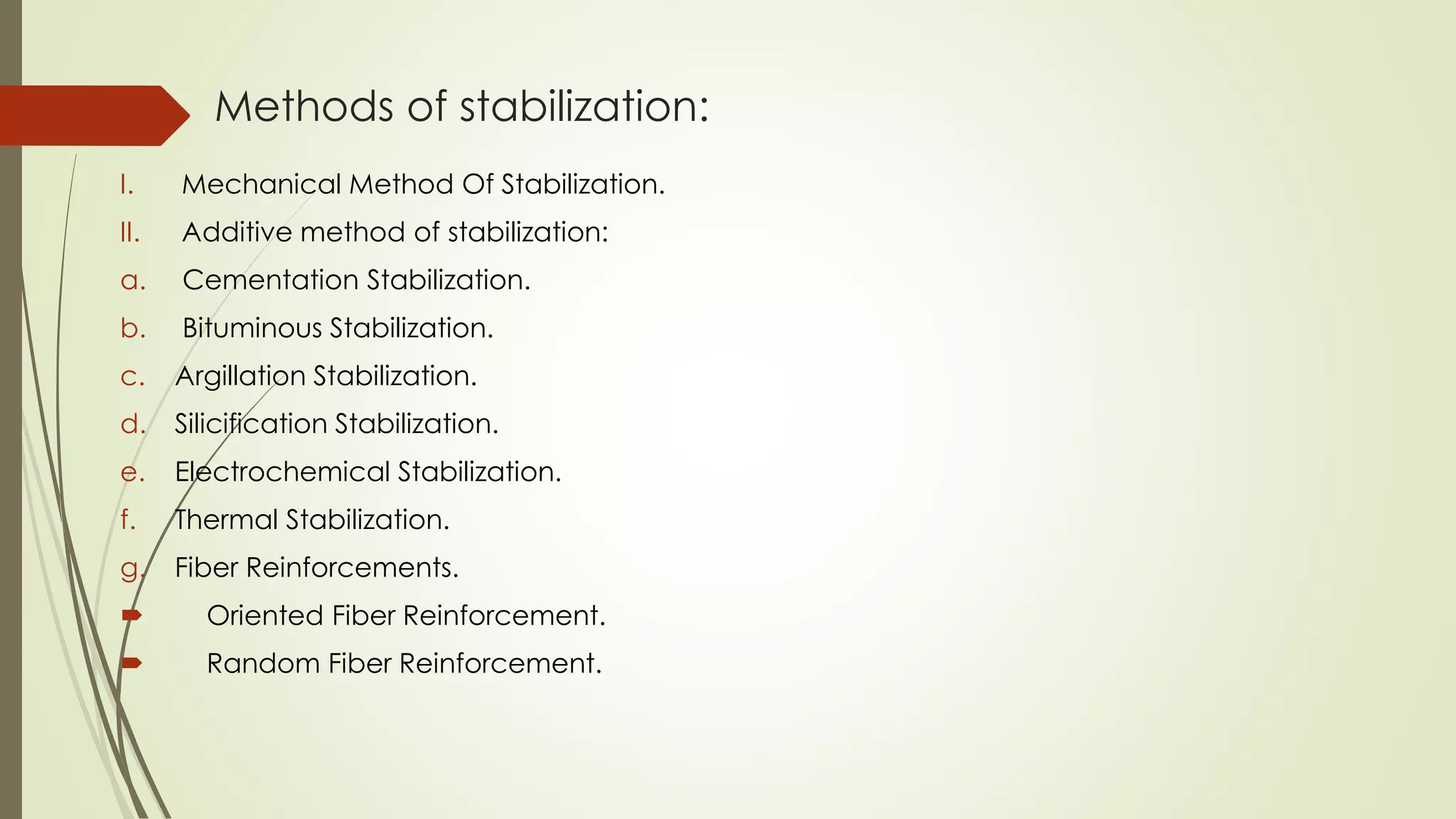 Stabilization of soil using bitumenous emulsions | PPTX