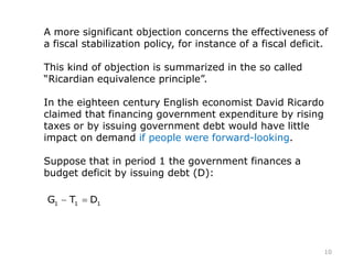 Stabilization policy | PPTX