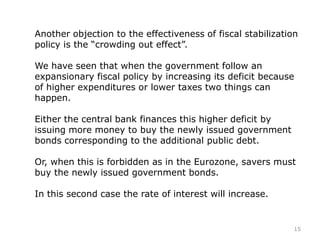 Stabilization policy | PPTX