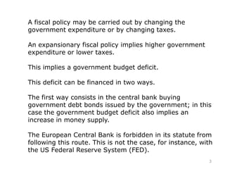Stabilization policy | PPTX