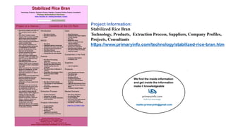 Stabilized rice-bran | PDF