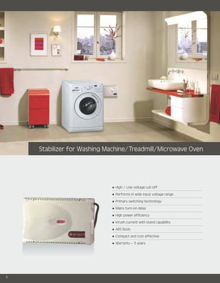 Stabilizer for washing machine, treadmill, microwave oven | PDF | Home ...