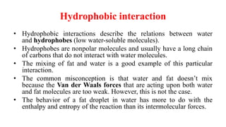 Stabilizing interactions | PPTX