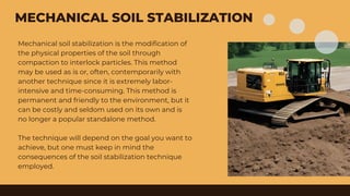 Stabilizing soils to prevent desertification and dust storms | PPT