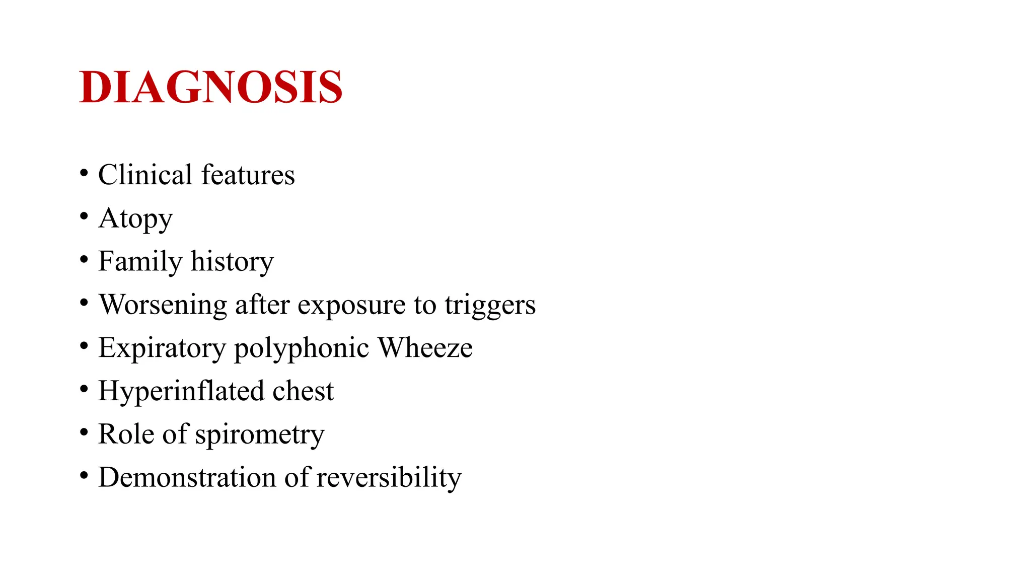 stable asthma presentation and management | PPTX
