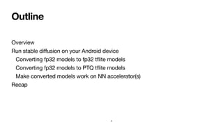 running stable diffusion on android | PPT