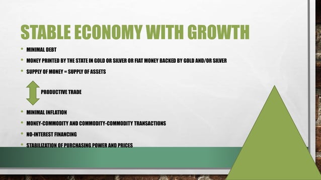 Stable versus Unstable Economy | PPT