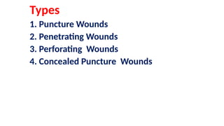 STAB WOUNDS. Forensic medicine ..injury tylepptx | PPTX