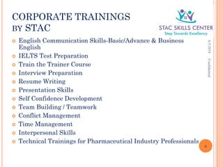 Personality Development Trainings by STAC | PPT