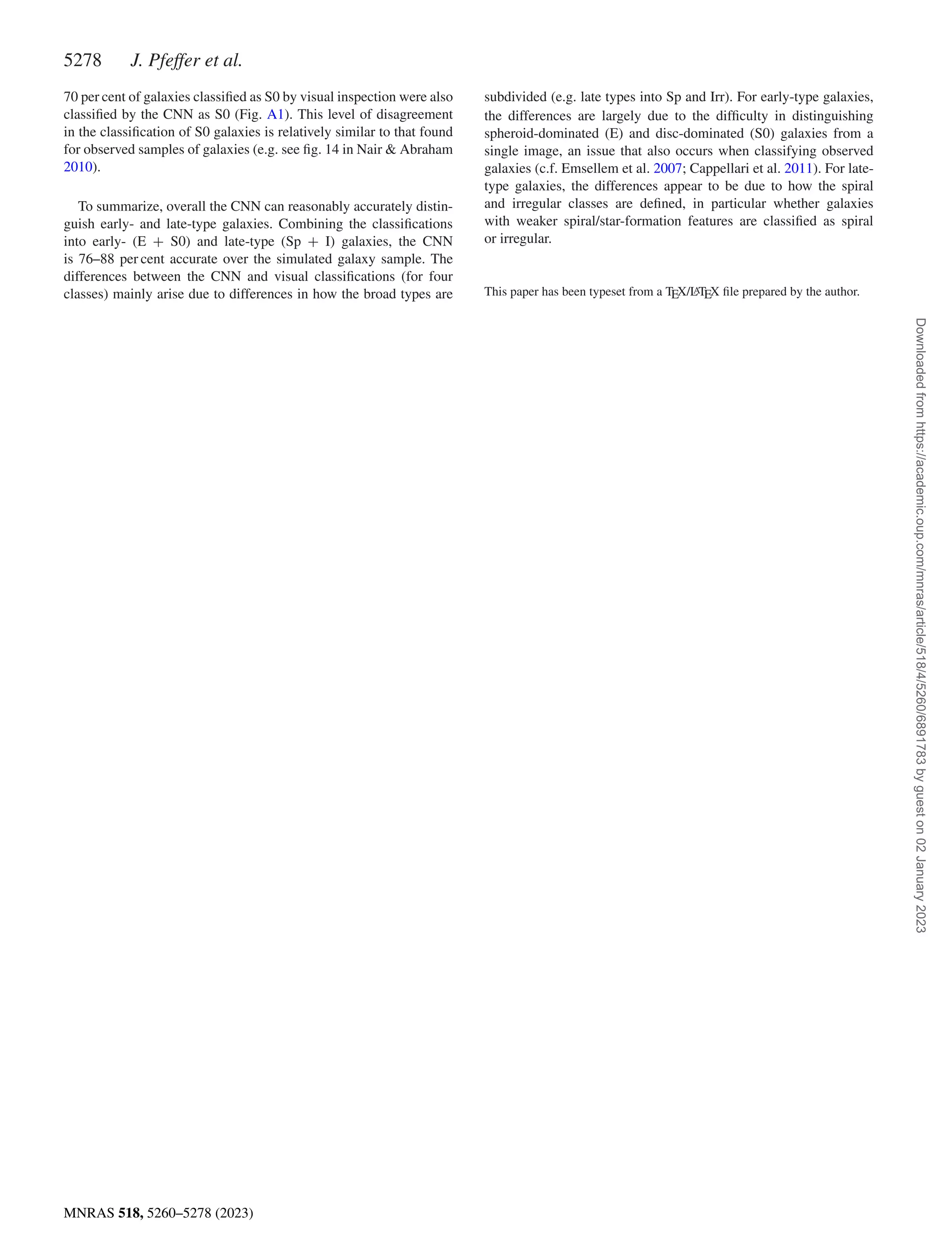 The galaxy morphology–density relation in the EAGLE simulation | PDF