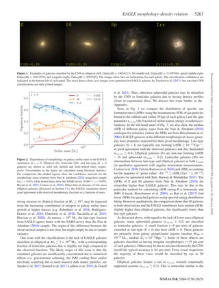 The galaxy morphology–density relation in the EAGLE simulation | PDF | Space and Astronomy | Science