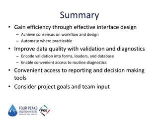 Data Automation and Visualization to Support Fisheries Management at ...