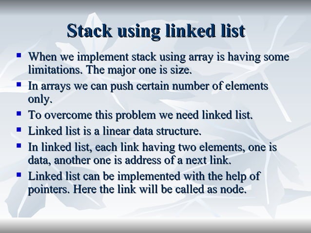 Stack | PPT