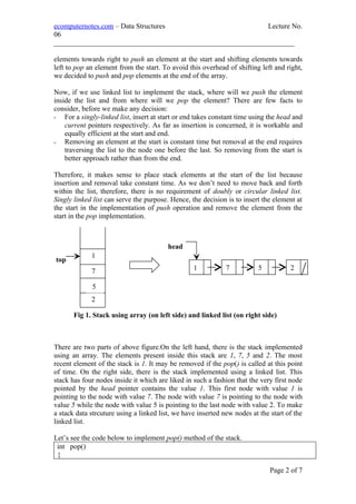 e computer notes - Stack | PDF