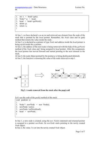 E Computer Notes Stack Doc