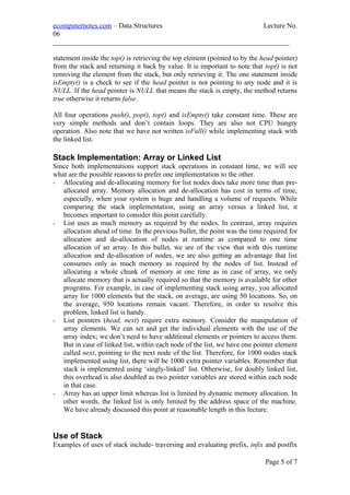 E Computer Notes Stack Doc