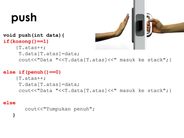 Stack atau tumpukan | PPTX