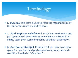 Data structure Stack | PPT