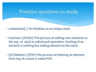 Data structure Stack | PPT