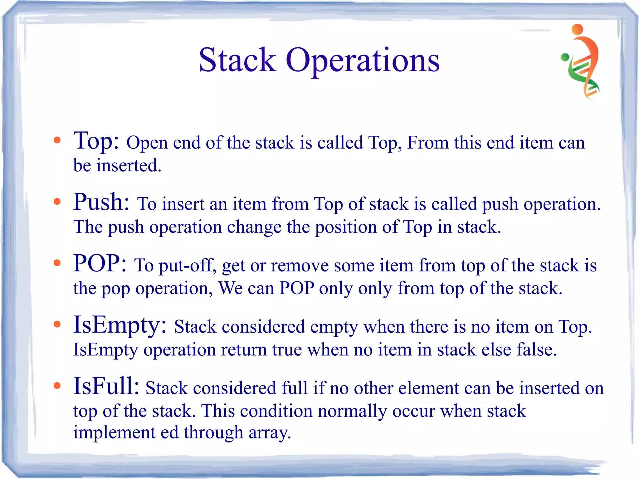 Stack | PDF | Programming Languages | Computing