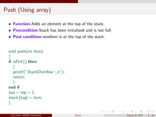 Stacks | PDF | Programming Languages | Computing