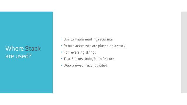 Stack Data structure | PPTX