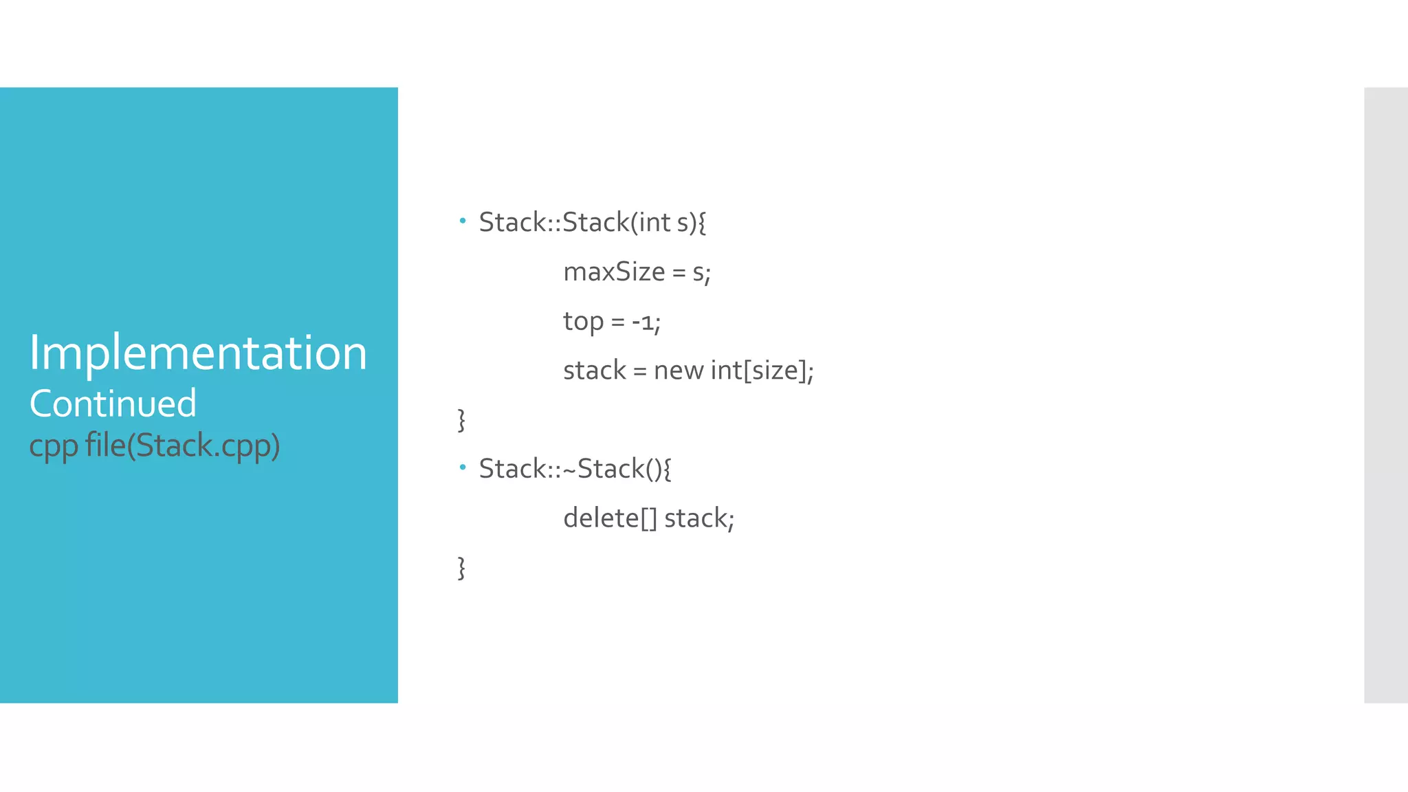 Stack Data Structre Introduction And Source Code Ppt 9662