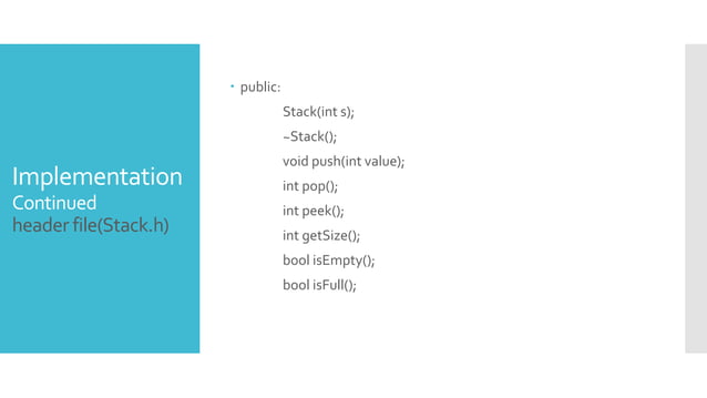 Stack Data Structre Introduction And Source Code Ppt 6072