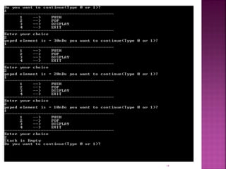 Stack of Data structure | PPT
