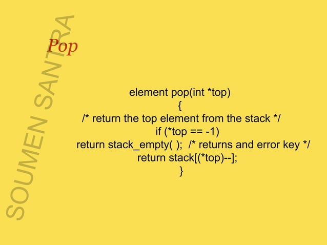 Stack and its Applications : Data Structures ADT | PPTX