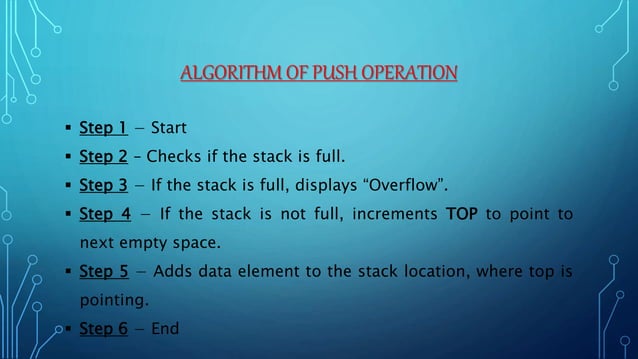 Stack Data Structure | PPT
