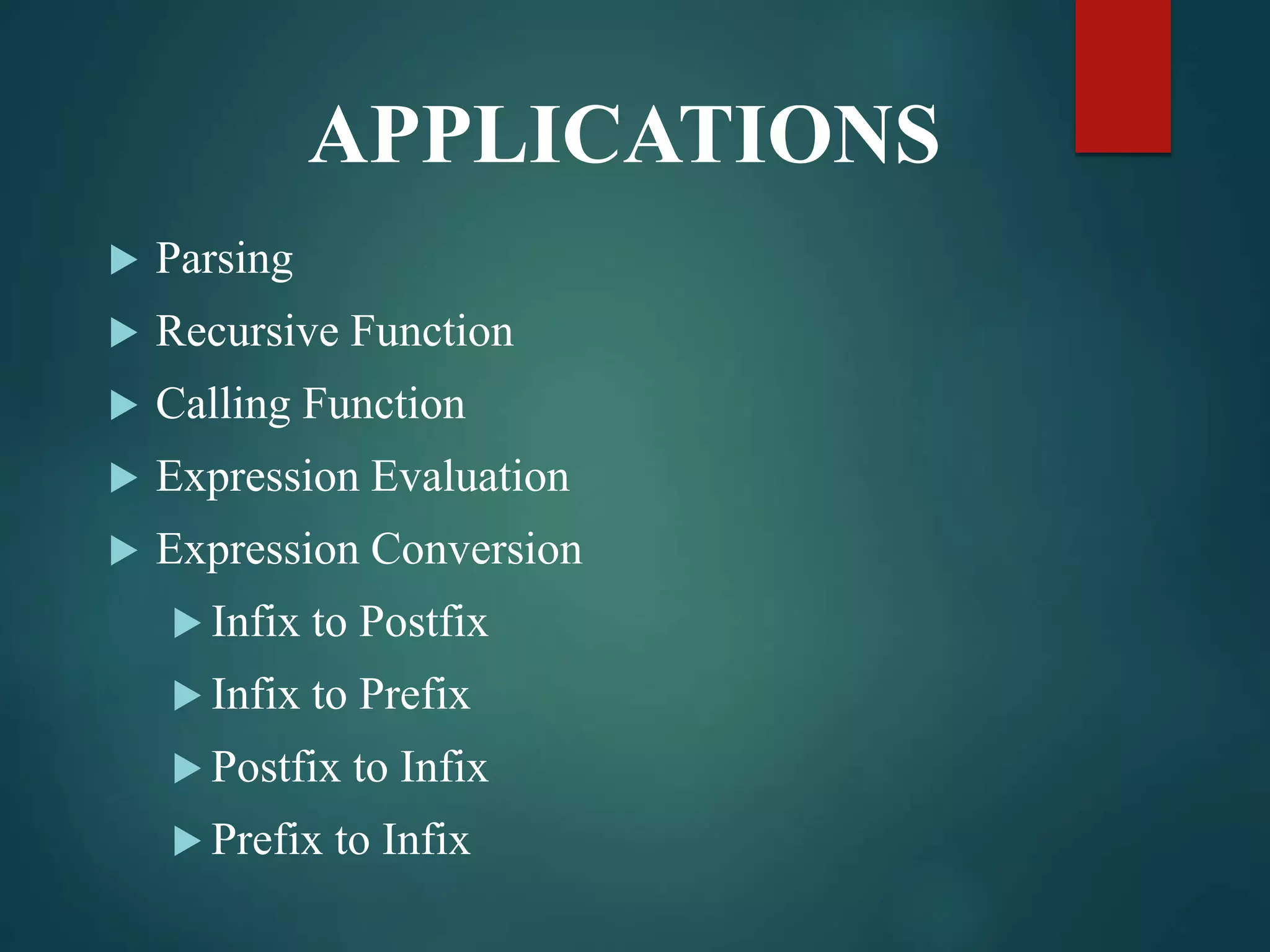Data Structure Stack Pptx Programming Languages Computing 8079