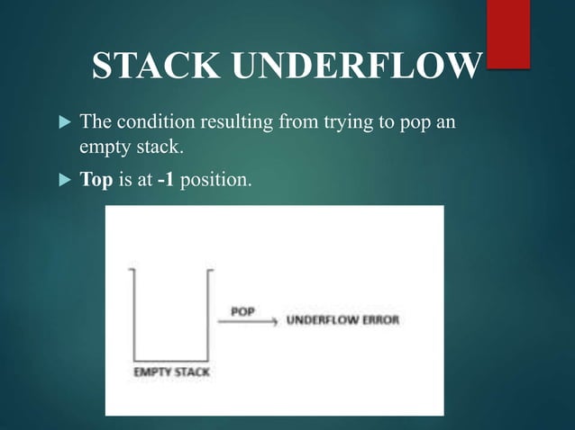 DATA STRUCTURE - STACK | PPTX | Programming Languages | Computing