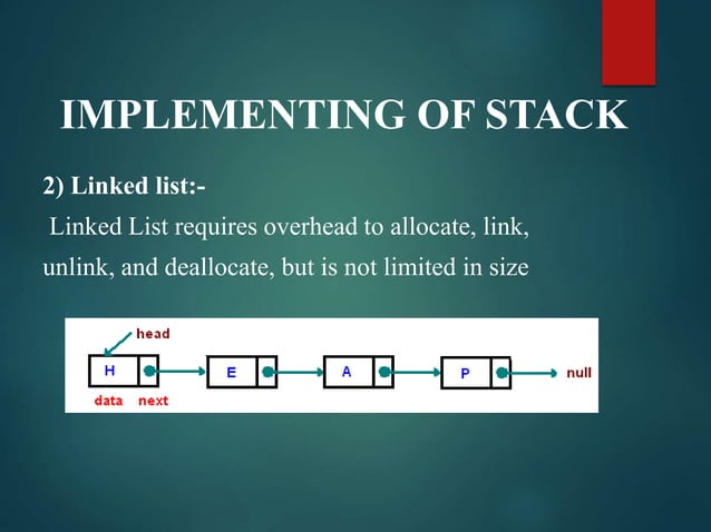 DATA STRUCTURE - STACK | PPTX | Programming Languages | Computing DATA STRUCTURE - STACK | PPTX | Programming Languages | Computing