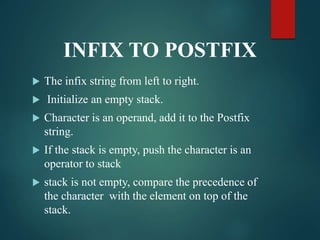 DATA STRUCTURE - STACK | PPTX
