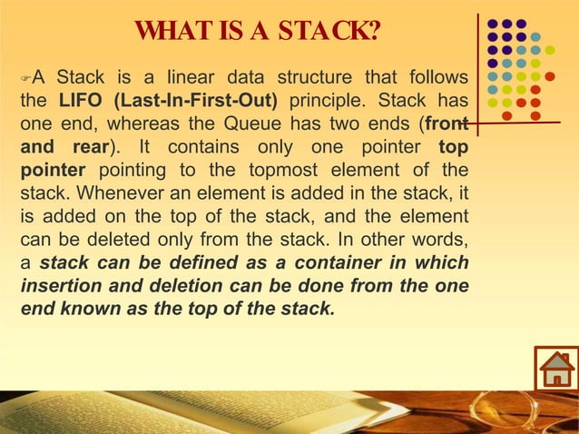 STACK AND ITS OPERATIONS IN DATA STRUCTURES.pptx