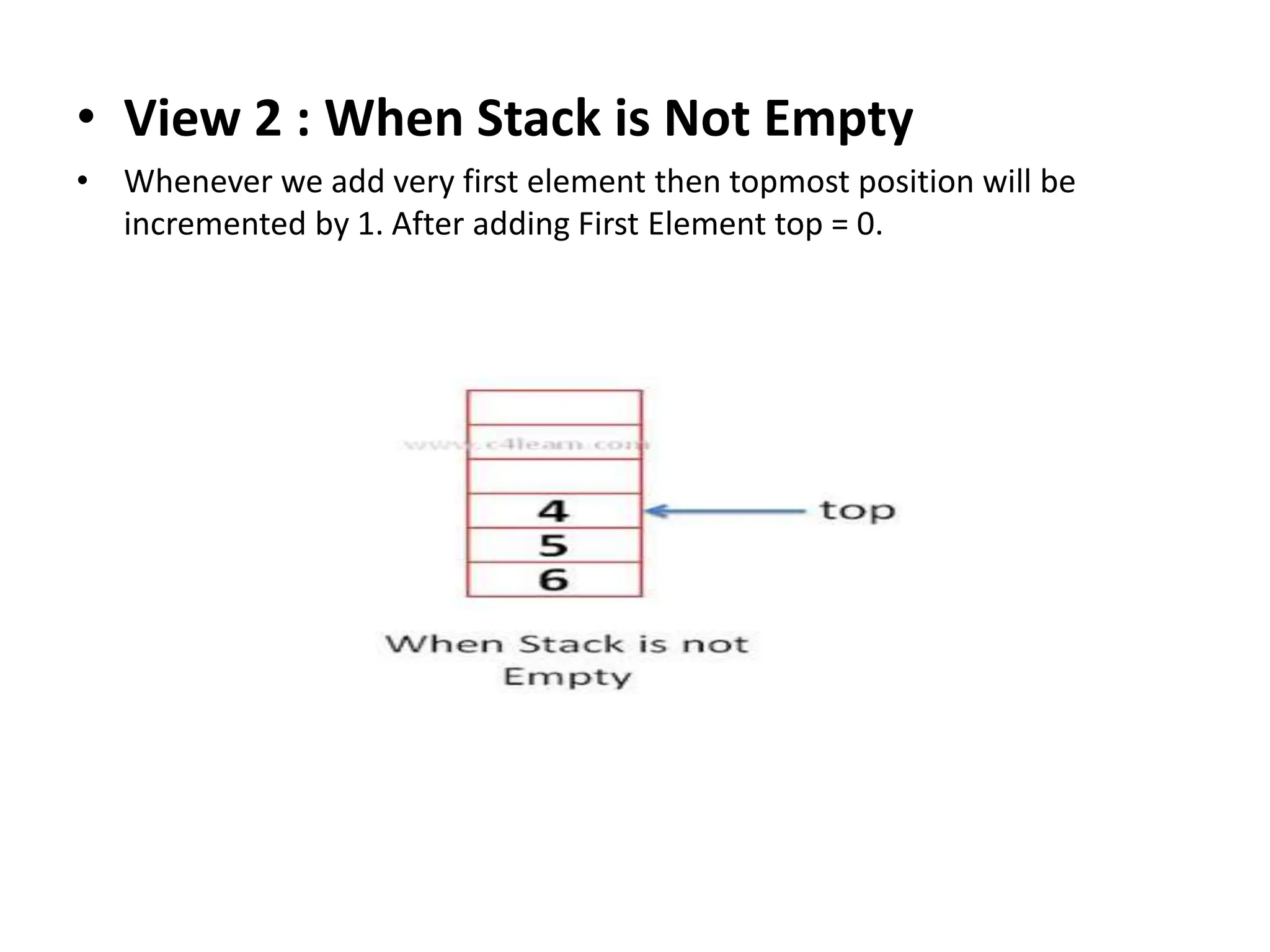 stack, opeartions on stack, applications of stack | PPT