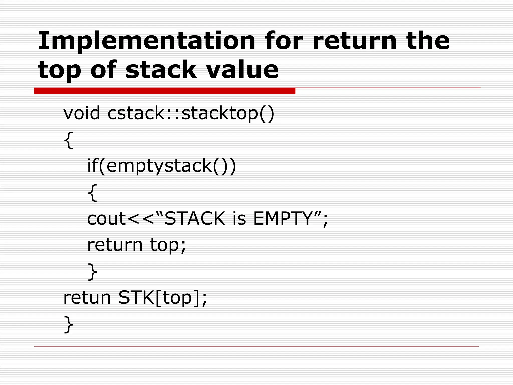 Stack Ppt File Of Stack Dsa For Lab In The Lab Of Dsa Lecture And Labppt