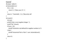 stack and types of stack with algorithms and stack | PPT