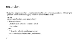 stack and types of stack with algorithms and stack | PPT