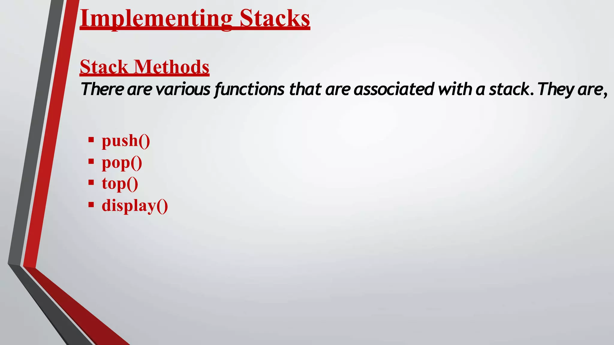 Stack converted | PPT