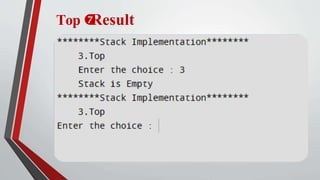 Stack converted | PPT