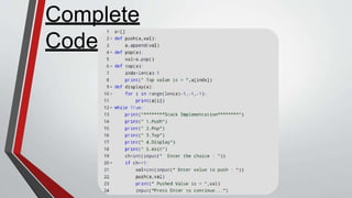 Stack converted | PPT