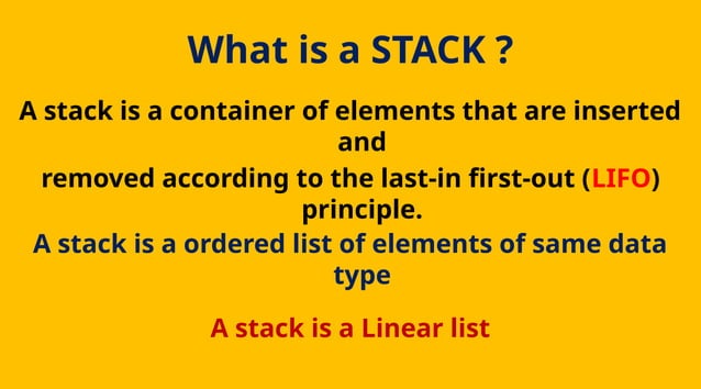 Stack-data-structure.ppsxErwewwwrrterewewew | PPSX