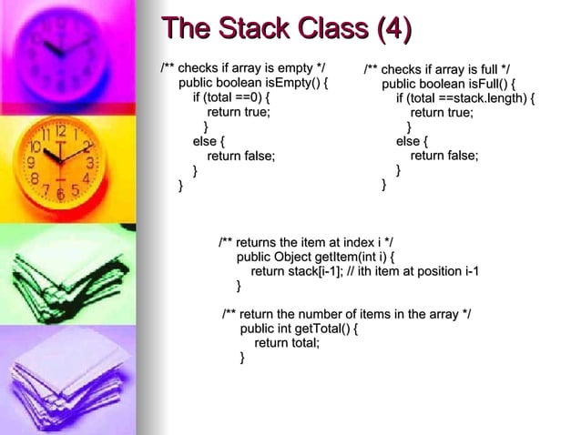 Stack Implementation | PPT