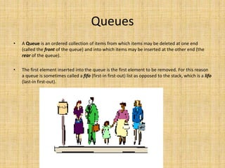 Stack and queue power point presentation data structure and algorithms Stack-Queue-LL.pptx