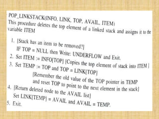 Stack and queue power point presentation data structure and algorithms Stack-Queue-LL.pptx