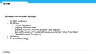 StackAdapt Machine Learning Pipeline | PDF