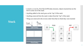 Stack and Hash Table | PPTX