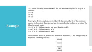Stack and Hash Table | PPTX